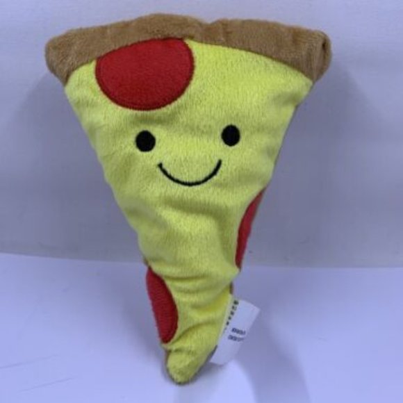 Toys | Slice Of Pepperoni Pizza Smiley Smile Face Lovey 75 Plush ...